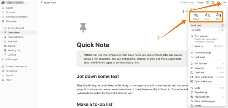 Notion: How to Change Font Style, Size, and Color - Tech Junkie