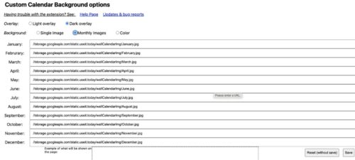 How to Add a Background Image to Google Calendar - Tech Junkie