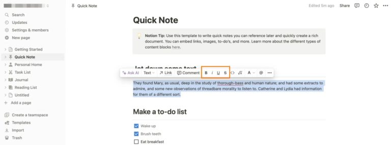 Notion: How to Change Font Style, Size, and Color - Tech Junkie