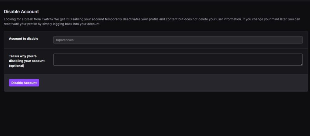 How to Delete or Deactivate Your Twitch Account - Tech Junkie