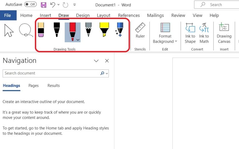 How to Draw in Microsoft Word - Tech Junkie