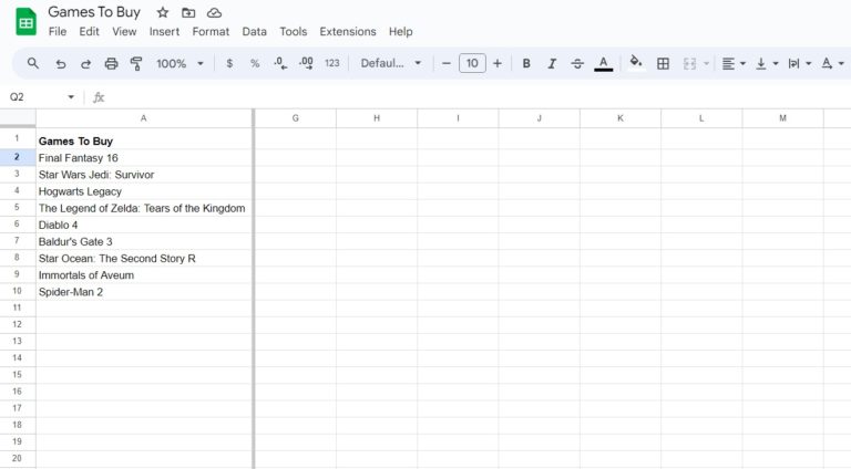 How to Freeze Multiple Rows or Columns in Google Sheets - Tech Junkie