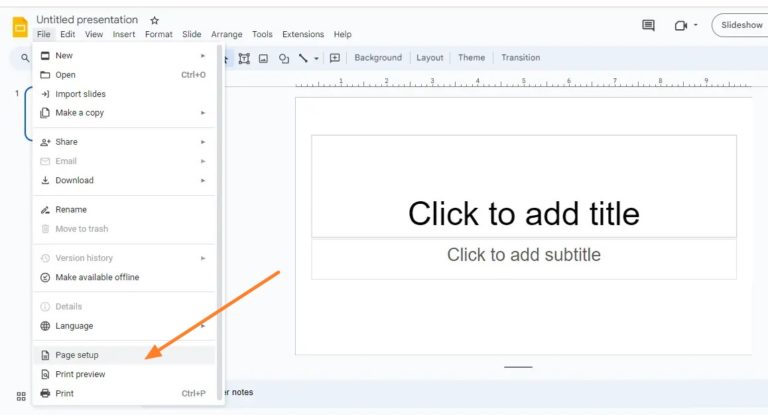 How to Make Google Slides Vertical - Tech Junkie