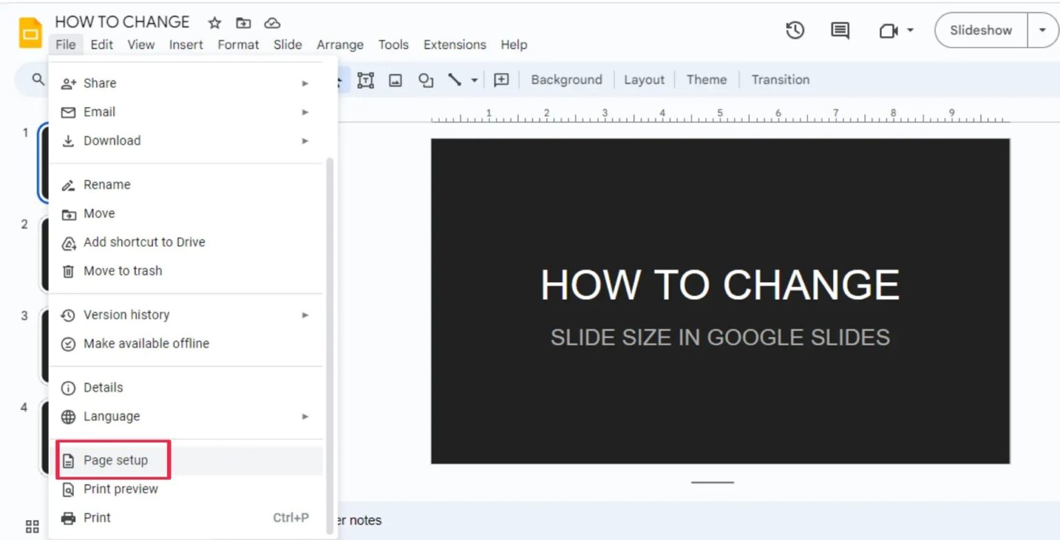 How to Change the Slide Size in Google Slides - Tech Junkie