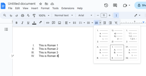 How to Insert Roman Numerals in Google Docs and Sheets - Tech Junkie