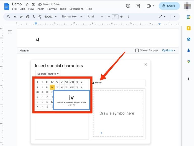 How to Insert Roman Numerals in Google Docs and Sheets - Tech Junkie