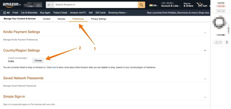 How to Change Your Amazon Account's Country - Tech Junkie