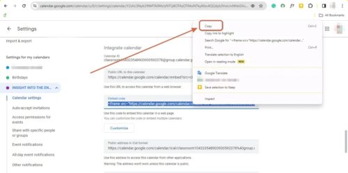 How To Embed Google Calendar in a Website - Tech Junkie