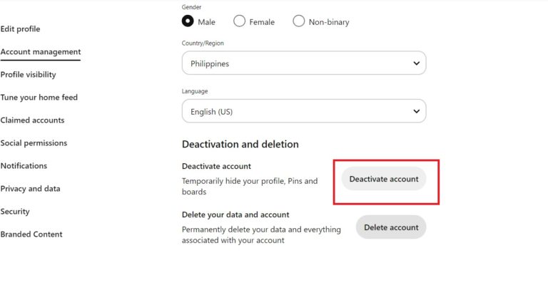 How to Delete Your Pinterest Account - Tech Junkie