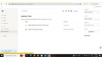 How to Recover Deleted Files in Dropbox - Tech Junkie