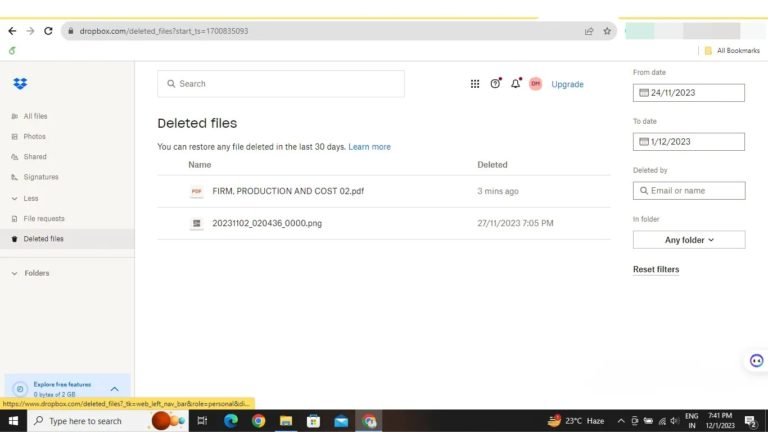 How to Recover Deleted Files in Dropbox - Tech Junkie