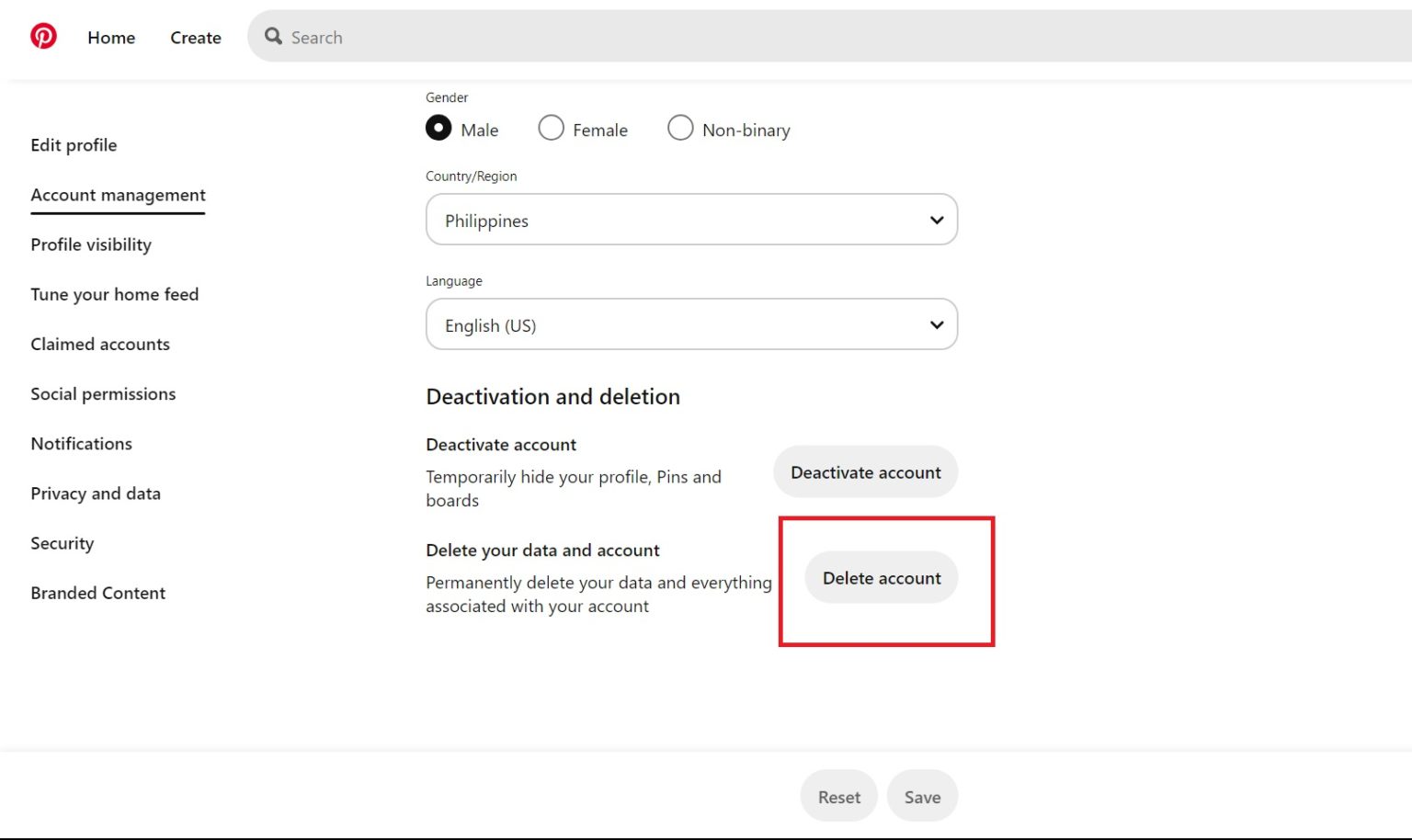 How to Delete Your Pinterest Account - Tech Junkie