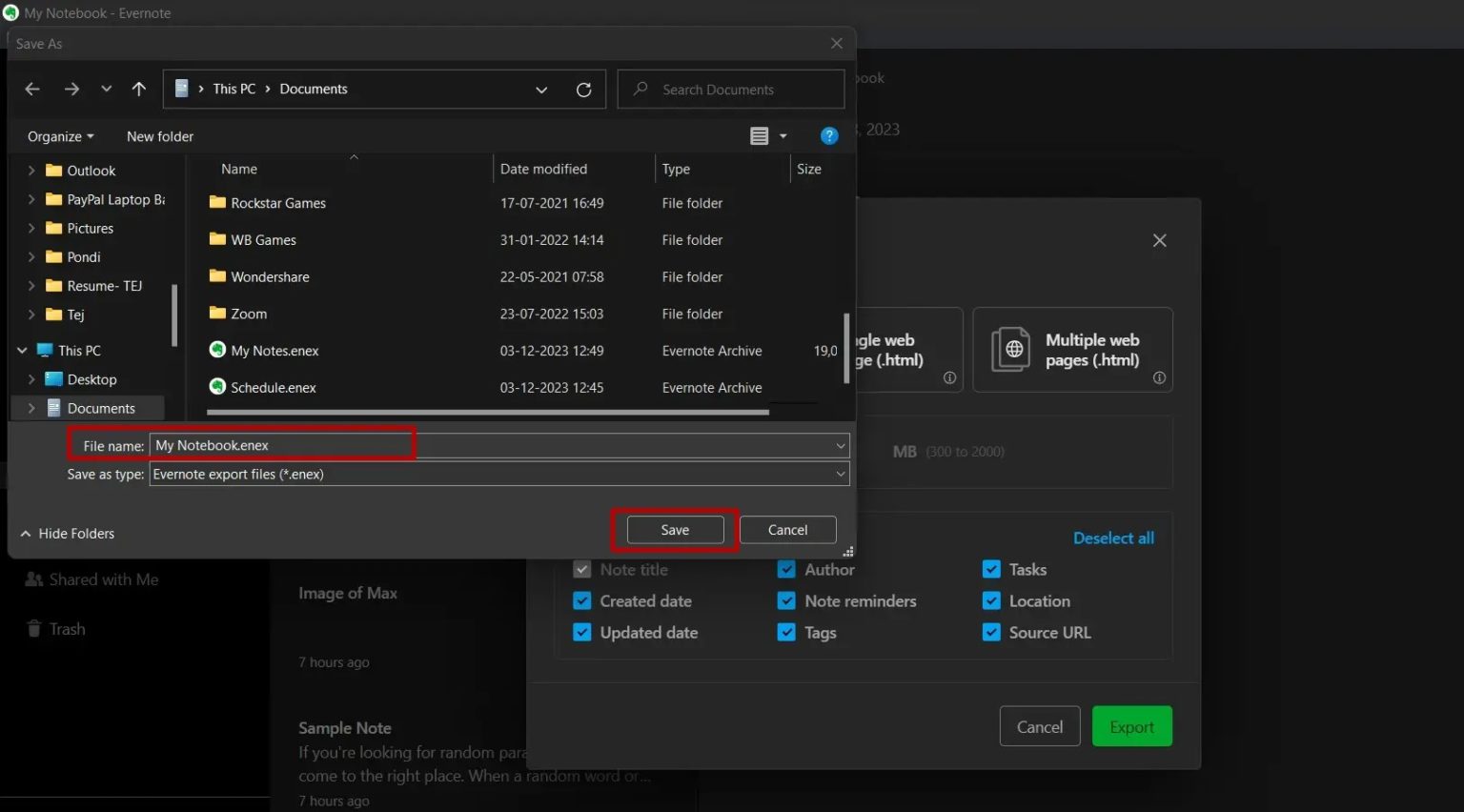 How to Export Notes from Evernote to OneNote - Tech Junkie