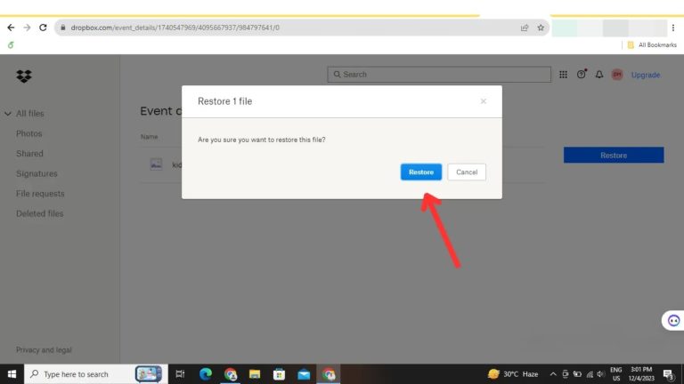 How to Recover Deleted Files in Dropbox - Tech Junkie
