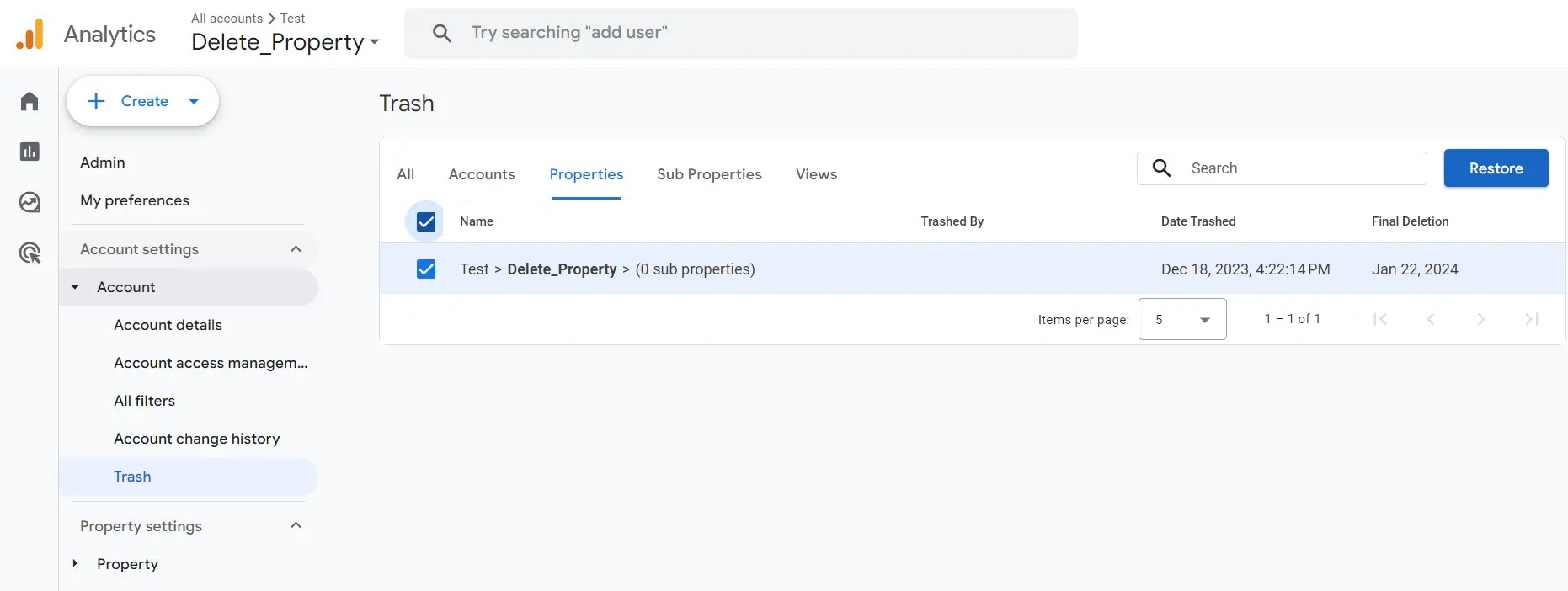 How to Delete a Property in Google Analytics - Tech Junkie