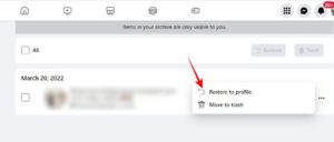 How to Unarchive a Post on Facebook - Tech Junkie