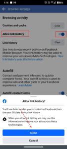 Facebook: How to Turn Off Link History - Tech Junkie
