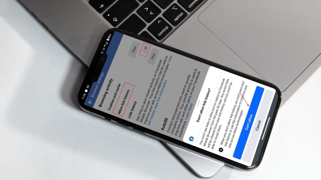 Facebook: How to Turn Off Link History - Tech Junkie