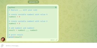 How to Use Code Blocks in Telegram - Tech Junkie