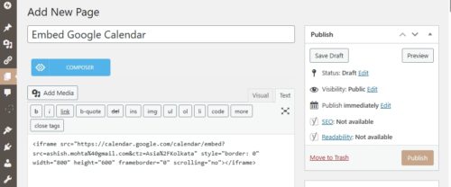 How To Embed Google Calendar in a Website - Tech Junkie