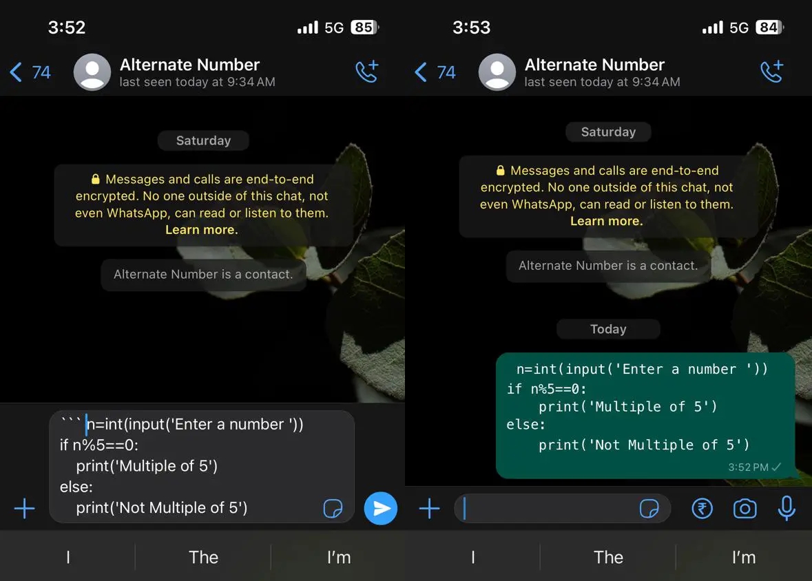 How to Format Text in WhatsApp - Tech Junkie