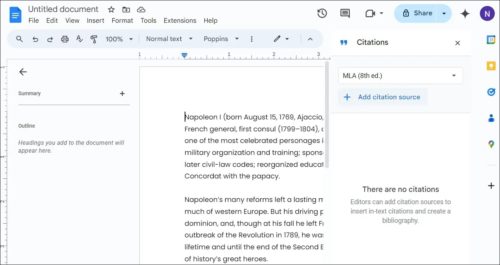 Google Docs: How to Add Citations - Tech Junkie