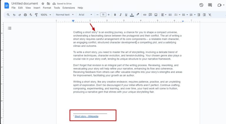 Google Docs: How to Add Footnotes - Tech Junkie