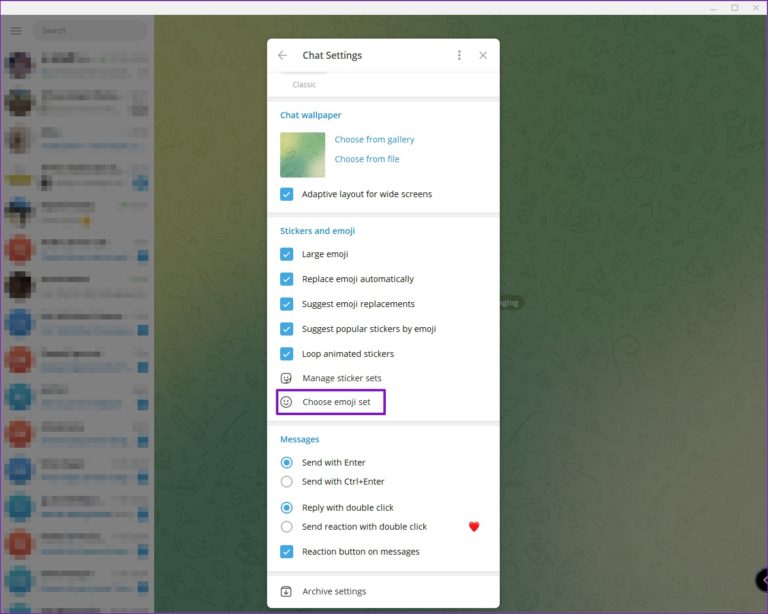 How to Change Emoji Set in Telegram - Tech Junkie