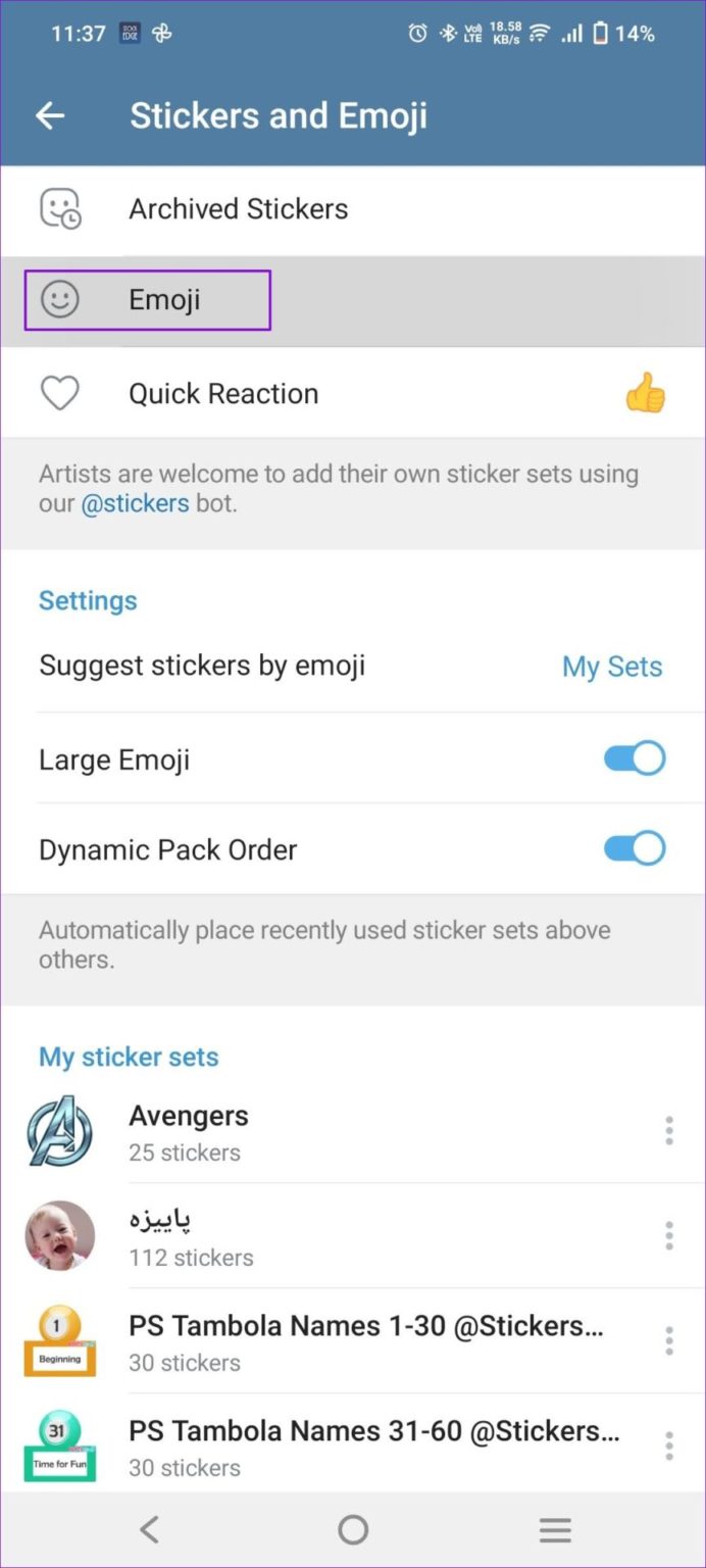 How to Change Emoji Set in Telegram - Tech Junkie