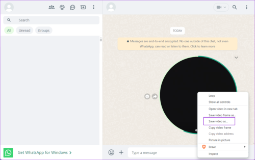 How to Save WhatsApp Video Notes or Video Messages - Tech Junkie