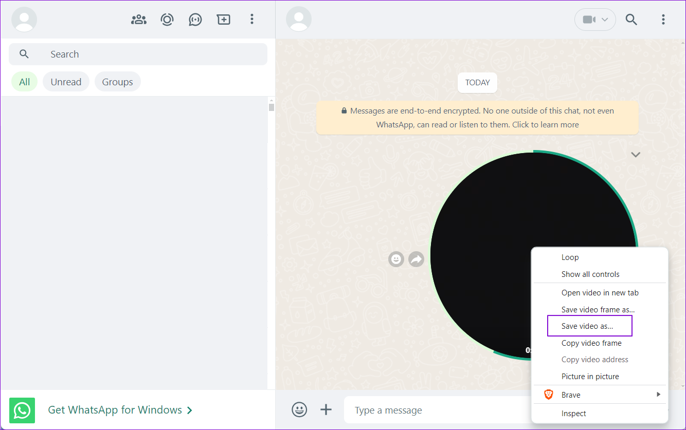 How to Save WhatsApp Video Notes or Video Messages - Tech Junkie