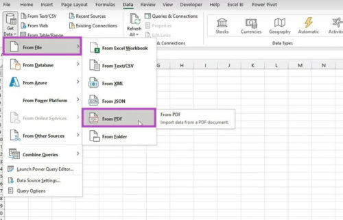 How to Convert a PDF to Excel – 3 Methods - Tech Junkie