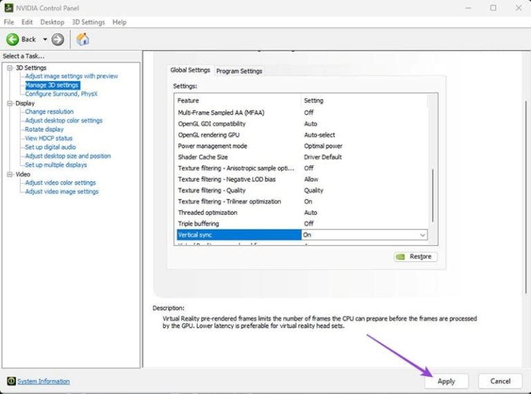 How to Enable and Disable VSync With an Nvidia Graphics Card - Tech Junkie How to Enable and Disable VSync With an Nvidia Graphics Card - Tech Junkie