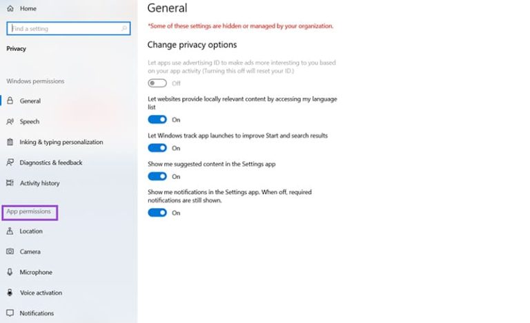 How to Change the Way an App Accesses Your Data in Windows - Tech Junkie