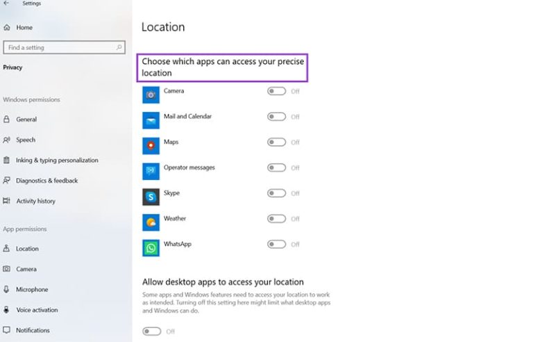 How to Change the Way an App Accesses Your Data in Windows - Tech Junkie