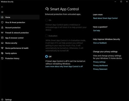 Steps to Disable Smart App Control (Windows 11) - Tech Junkie