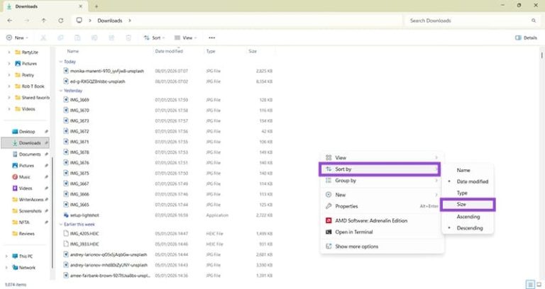 Tips for Managing Your Downloads Folder - Tech Junkie